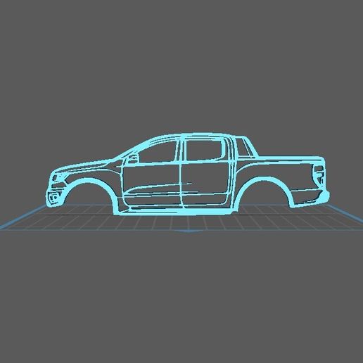 🚙 Ford - Ranger Raptor・ STL File for 3D printing・Cults