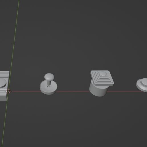️ Fighter aircraft switches collection・ 3D File for ・Cults