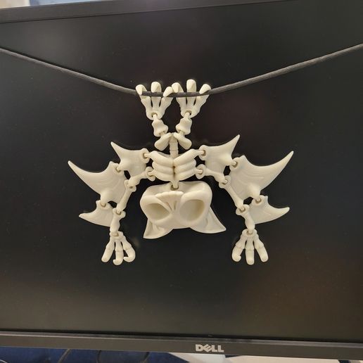 3D print Flexi Print In Place Skeletal Bat • made with Elegoo Neptune 3 ...