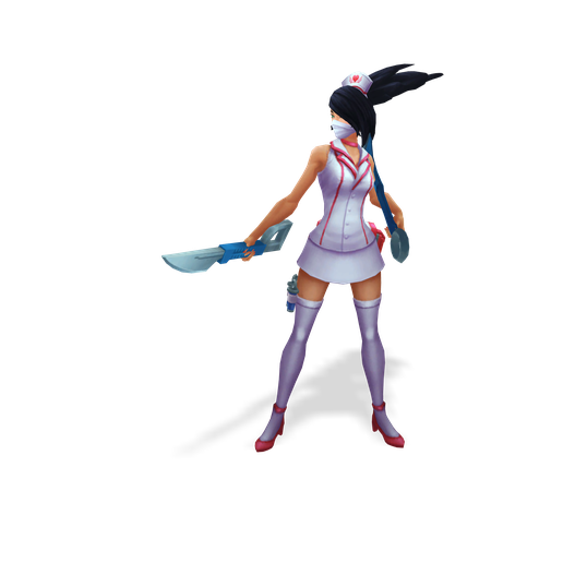 STL file Nurse Akali League of Legends 3D print model 🧸 ・3D printable ...