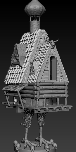 🧚 Fairy House : BABA YAGA・ STL File for 3D printing・Cults