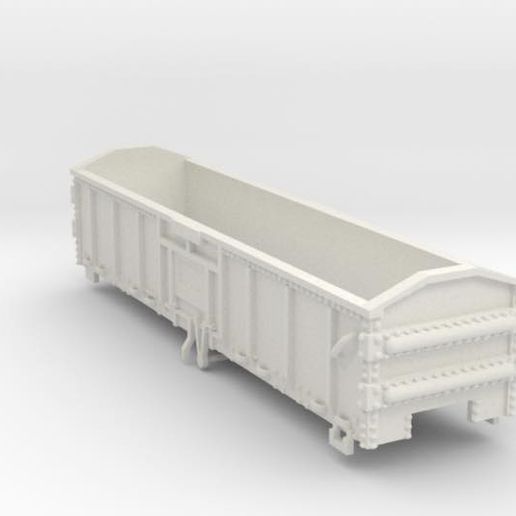 🖨️ 1:76/009 WHR/SAR B wagon Type 1 variant・ STL File for 3D printing・Cults