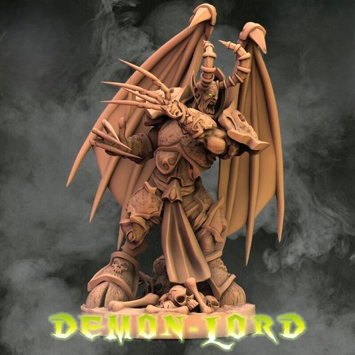 3D file Warcraft Demon Lord 🗺️ ・3D printable model to download・Cults