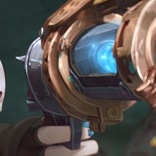 STL file NEW Jinx's gun Zapper from Arcane season 2! Jinx's zap zap ...