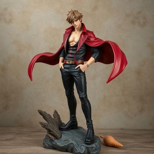 🆒 cool guy with cloak・ STL File for 3D printing・Cults