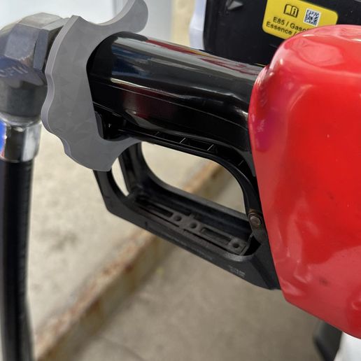 🚉 Gas station handle free hands・ 3MF File for 3D printing・Cults