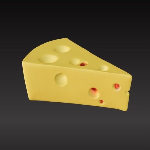 🧀 Cheese・ STL File for 3D printing・Cults
