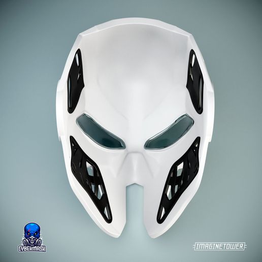 🍎 iMask by Apple — Sci-fi Cyberpunk Cosplay Mask Designed by AI・ STL ...