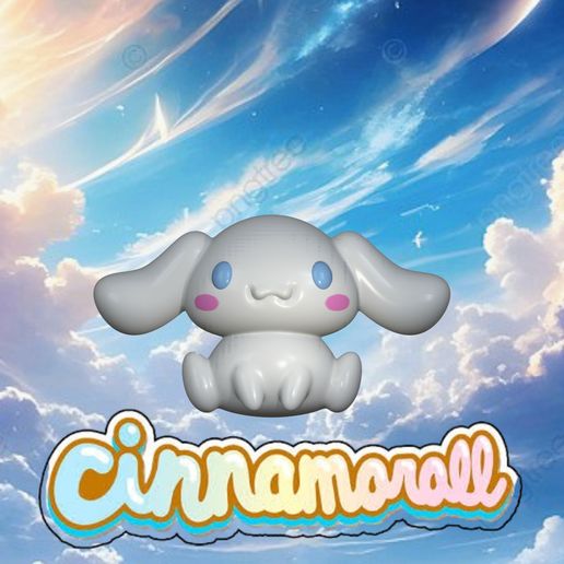 🚸 Cinnamoroll・ STL File for 3D printing・Cults