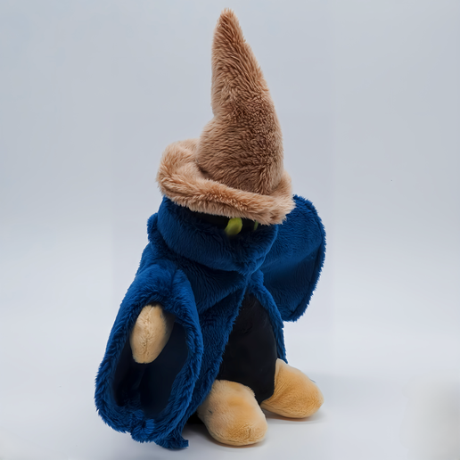 🧙 Black Mage Plush・ 3D File for Sewing pattern・Cults