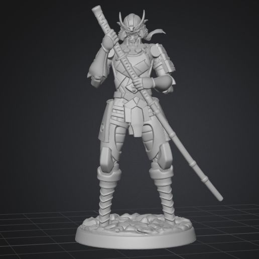 👹 Wezaemon the Tombguard (SHANGRI LA FRONTIER) : DND MINITURE MONSTER ...