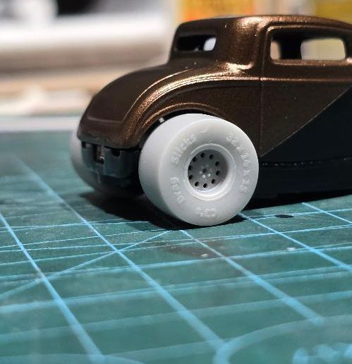 🛞 Rear Drag wheel (1/64 Scale)・ STL File for 3D printing・Cults