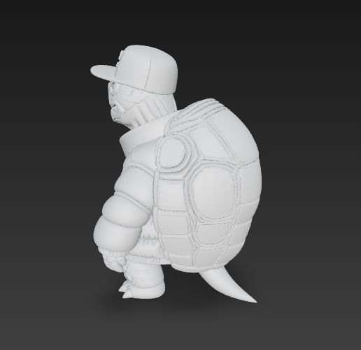 🐢 Gangster Turtle Figure – 3D Printable Collector Model・ STL File for ...