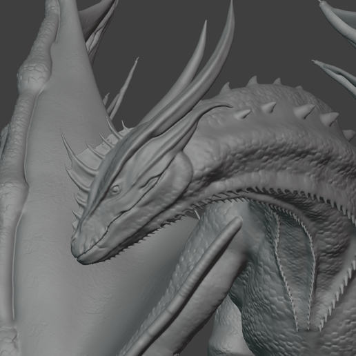 STL file Moondancer Dragon figure 🐉 ・3D printable design to download・Cults