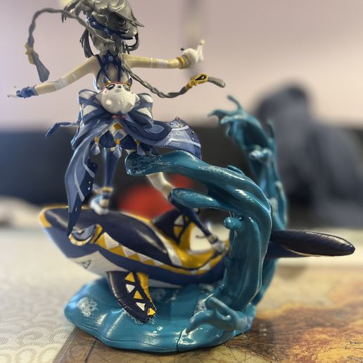 3D printing MUALANI - GENSHIN IMPACT • made with Anycubic kobra 3 combo ...