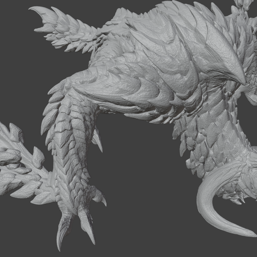 👹 Arkveld 1/100 - Monster Hunter Wilds・ 3D File for 3D printing・Cults