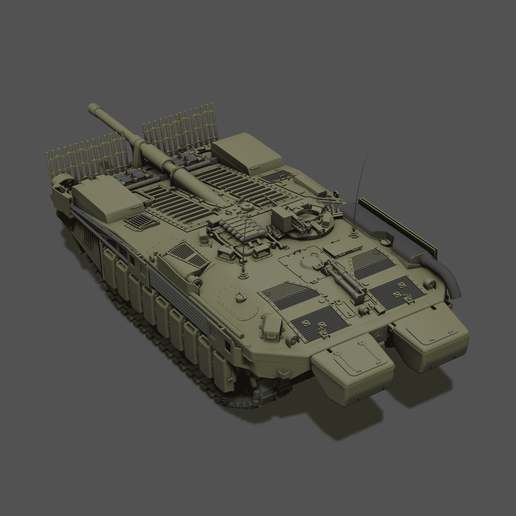 🪖 STRV 103C・ 3D File for 3D printing・Cults