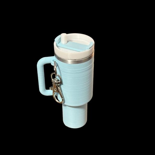 🗝️ Stanley Tumbler Chapstick Keychain With Twist Locking Lid Digital ...