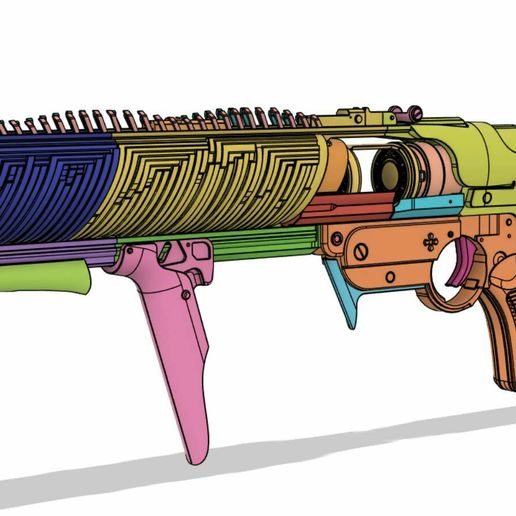 🔫 Destiny 2 - Witherhoard exotic grenade launcher・ 3D File for 3D ...