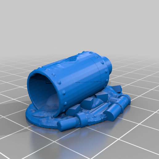 🧑‍🏭 15mm WW1/WW2 Factory ruins version 2・Free STL File for 3D printing ...