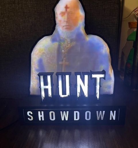 🔦 Hunt Showdown Reverend Light・ STL File for 3D printing・Cults