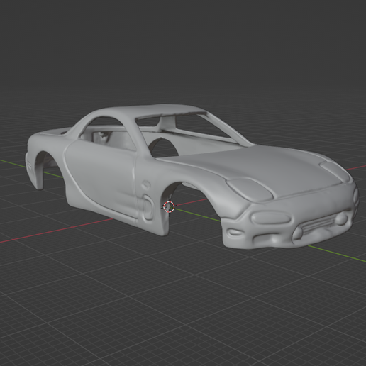 🥵 Hot Wheels '95 Mazda RX-7 scan body only・ STL File for 3D printing・Cults