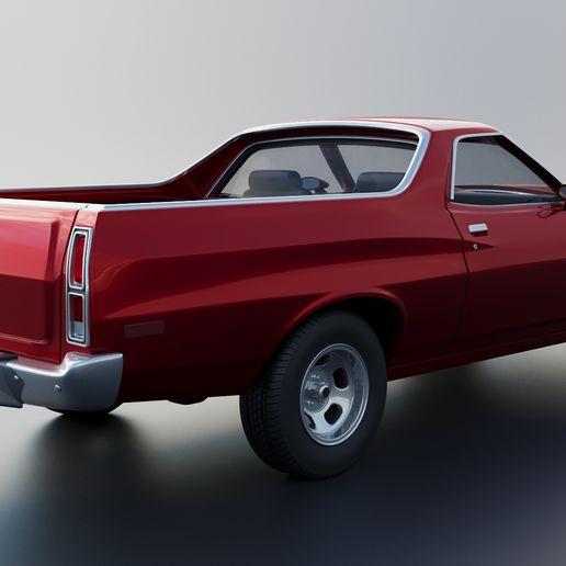 🚗 Ranchero 1974・ 3D File for 3D printing・Cults