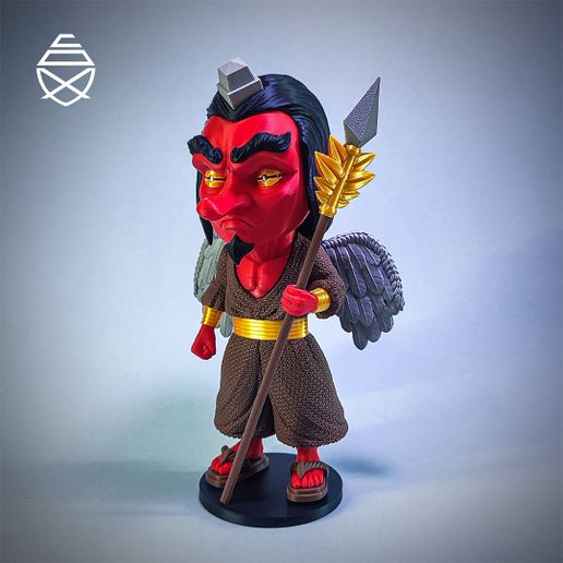 TENGU CHIBI 👺・ 3D File for 3D printing・Cults