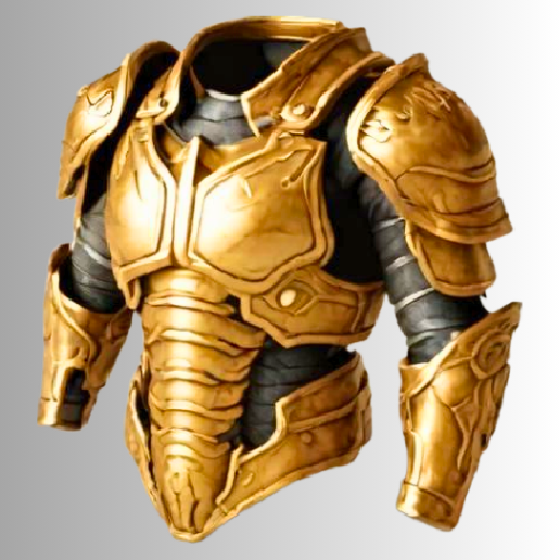 STL file Golden Fantasy Armor 👗 ・3D printing template to download・Cults