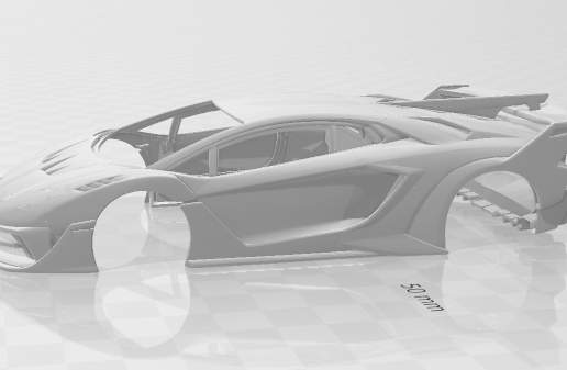 🥵 LAMBORGHINI AVENTADOR LB・ 3D File for 3D printing・Cults
