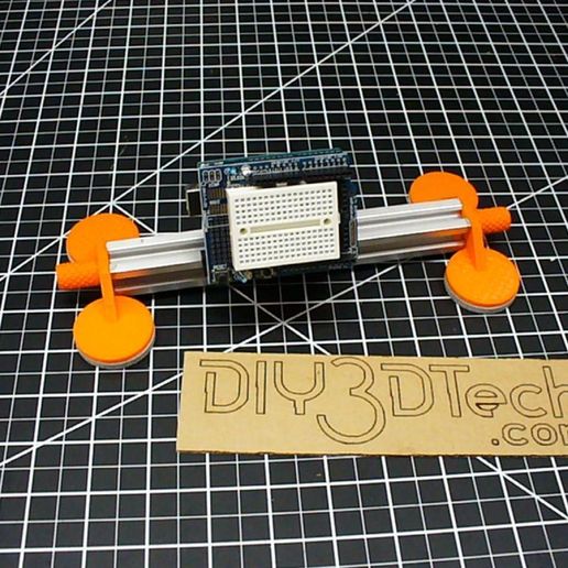 Télécharger le fichier STL gratuit Marker Rail 20x20 Arduino ...