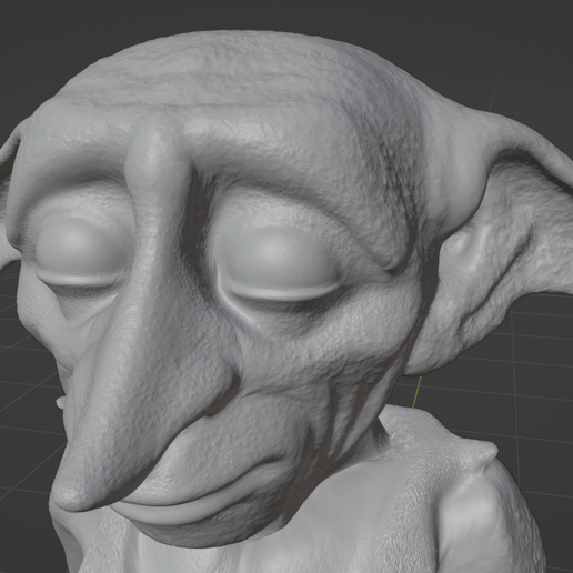 STL file DOBBY realistic figure from harry potter 🎬 ・Template to ...