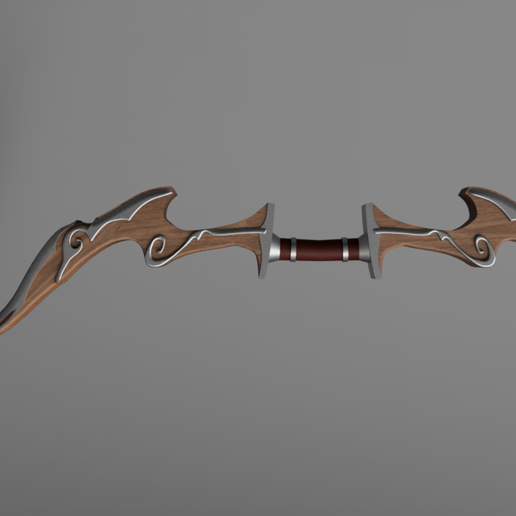 🏹 Nightingale Bow - Skyrim Elder Scrolls V・Free STL File for 3D ...