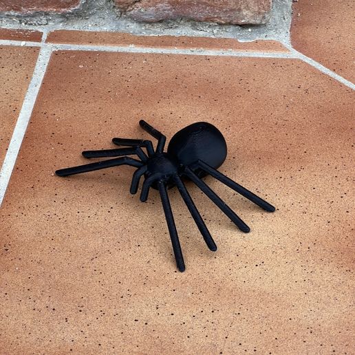 🕷️ Spider Figure - Halloween・Free STL File for 3D printing・Cults