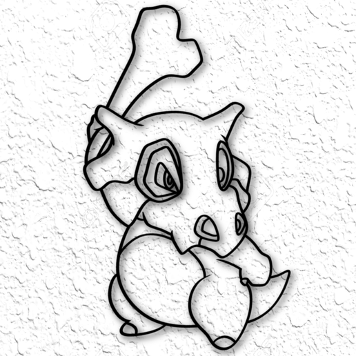 pokemon coloring pages cubone
