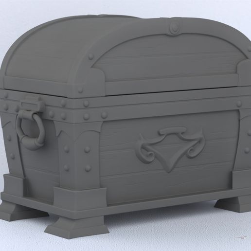 📦 Treasure Chest _02・ STL File for 3D printing・Cults