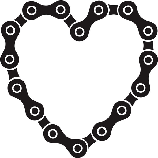 STL file Heart chain cookie cutter 💜 ・3D printer design to download・Cults