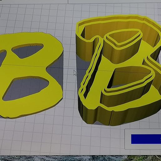 👽 led letters alphabet・ STL File for ・Cults