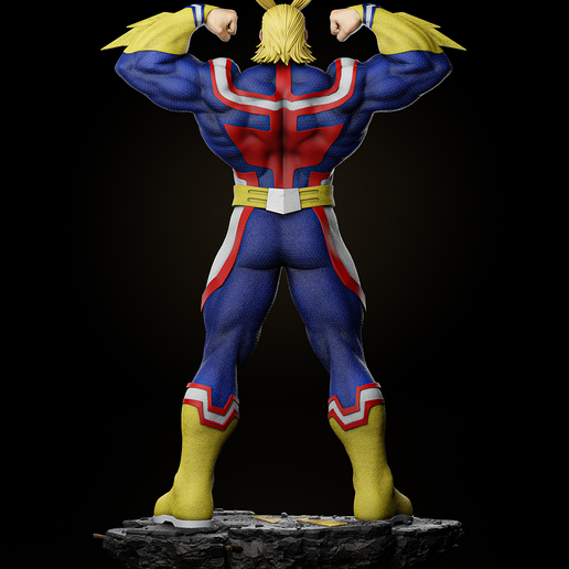 💬 All Might - Boku no Hero Academia - Fullsize・ 3D File for 3D printing ...