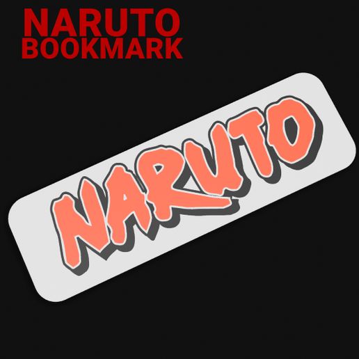 3MF file Naruto bookmark 🔖 ・3D printable design to download・Cults
