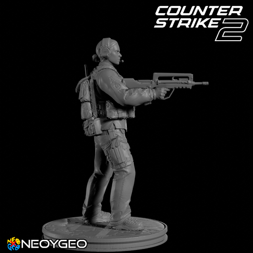 🦭 SPECIAL AGENT AVA FBI - COUNTER STRIKE 2・ STL File for 3D printing・Cults