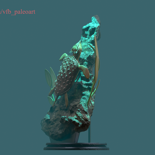 🦖 Placochelys placodontia・ 3D File for 3D printing・Cults