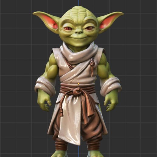 ⭐ Master Yoda, a Star Wars character・ STL File for 3D printing・Cults