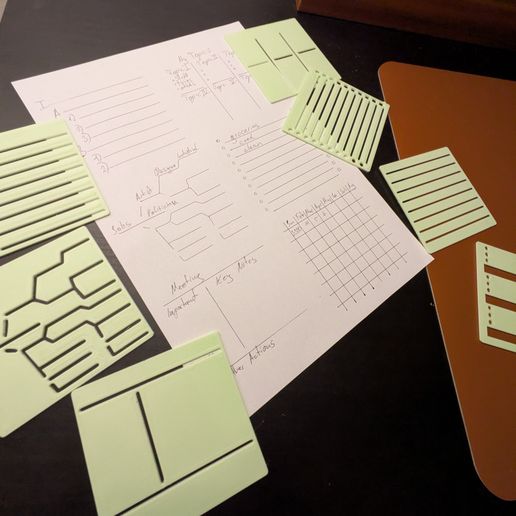 🖊️ Smart Note Organizer - Desk Companion・Free STL File for 3D printing ...