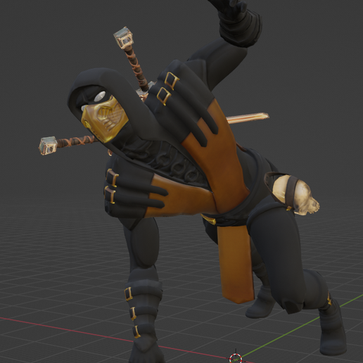🦂 Gold Scorpion MKXL・Free STL File for 3D printing・Cults