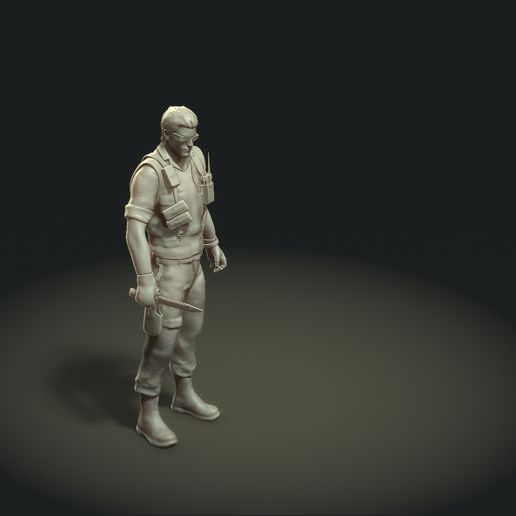😵 The MasterMind Albert Wesker Miniature Dead By Daylight・ STL File for ...