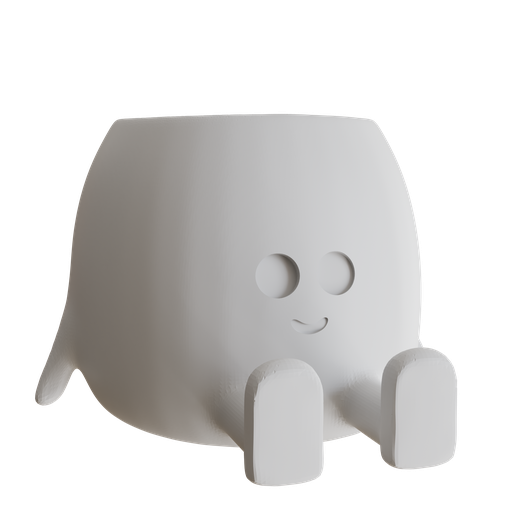 👨‍🎨 HappyPot・ STL File for 3D printing・Cults