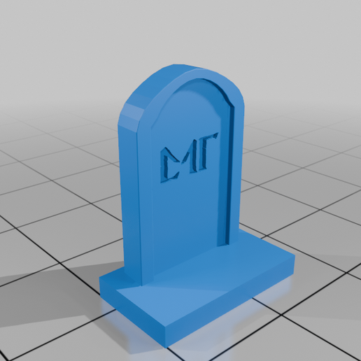 🎲 Simple Graves (DND / TTRPG)・Free 3D File for ・Cults