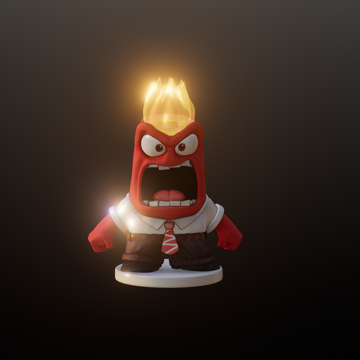 3D file Inside out/2 Anger 😡 ・3D print design to download・Cults