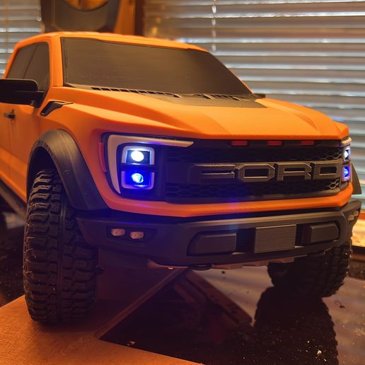 3D printable Ford F-150 Raptor Body Kit 1/10 • made with Bambulab P1S・Cults